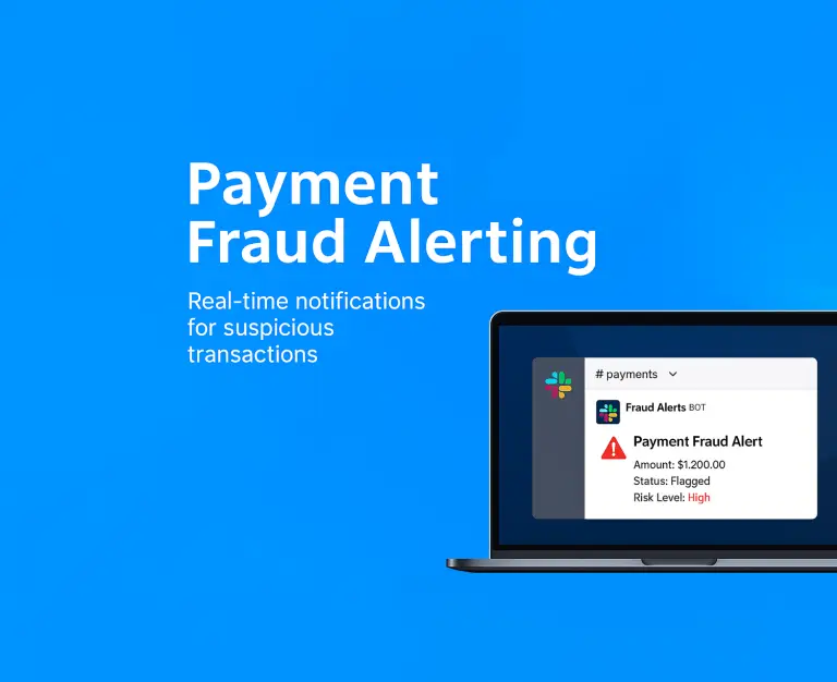 Fraud Alerts with Slack Notifications - Skillian